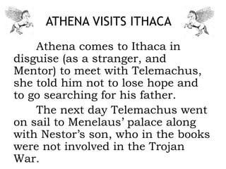 A SUMMARY OF ODYSSEY BY HOMER | PPT