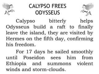 A SUMMARY OF ODYSSEY BY HOMER | PPT