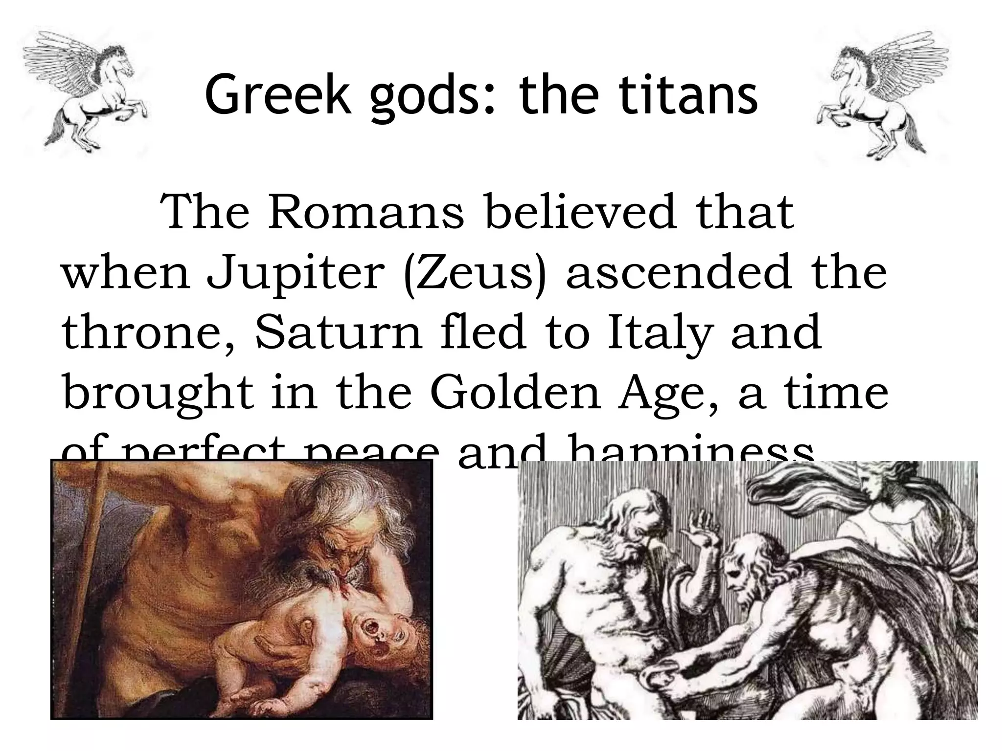 Introduction to Greek mythology: Authors, gods, & goddesses | PPTX