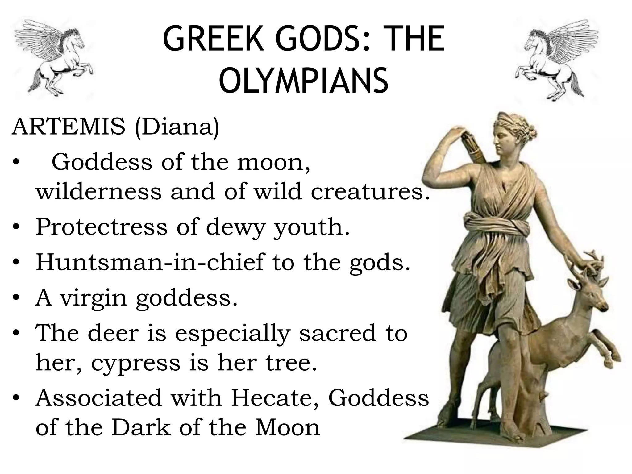 Introduction to Greek mythology: Authors, gods, & goddesses | PPTX