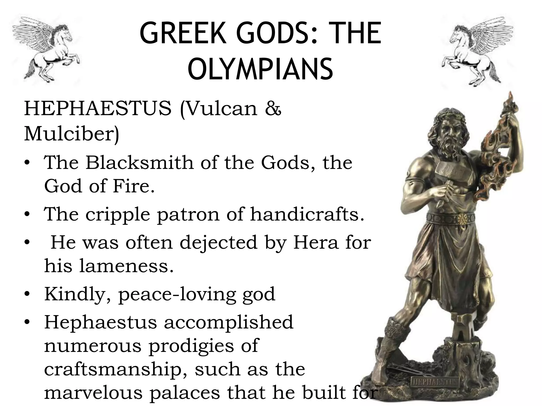 Introduction to Greek mythology: Authors, gods, & goddesses | PPTX