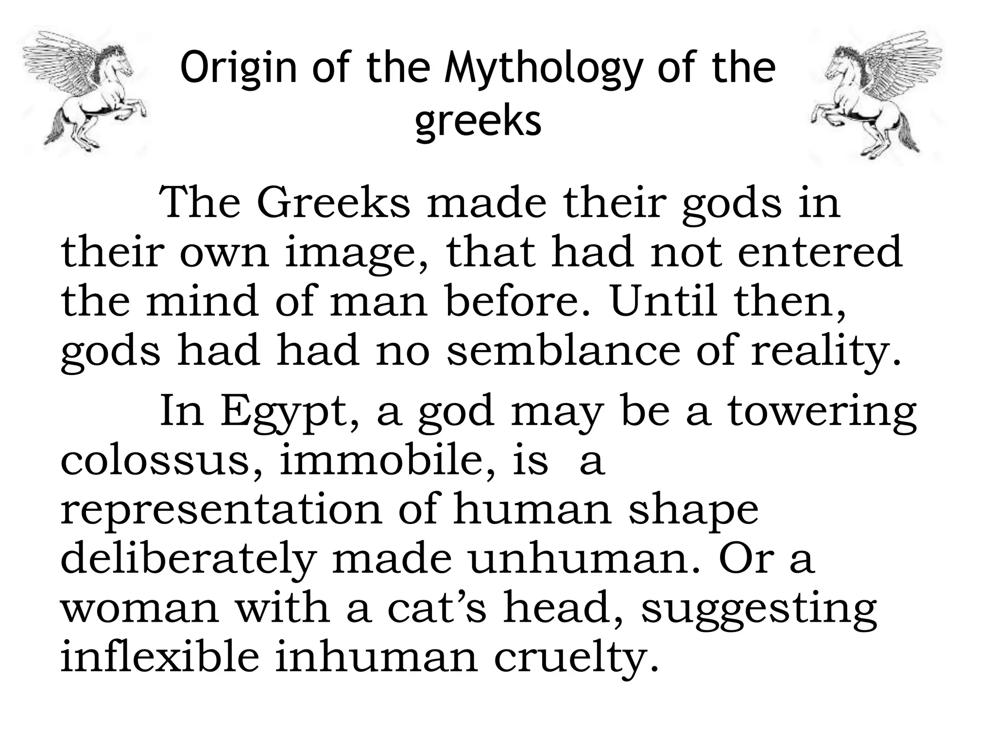 Introduction to Greek mythology: Authors, gods, & goddesses | PPTX