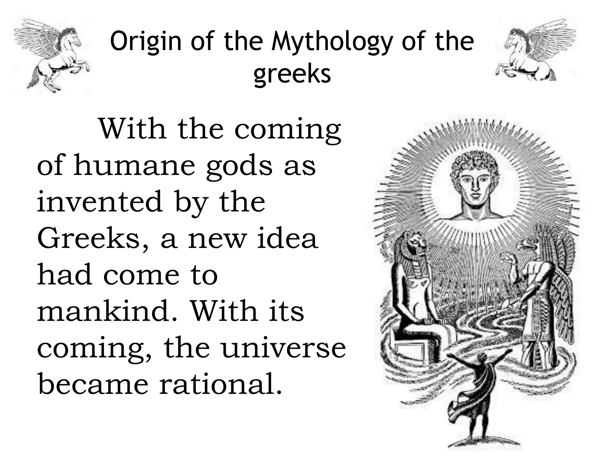 Introduction to Greek mythology: Authors, gods, & goddesses | PPTX