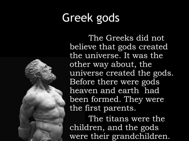 Introduction to Greek mythology: Authors, gods, & goddesses | PPTX