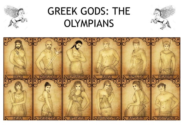 Introduction to Greek mythology: Authors, gods, & goddesses | PPTX