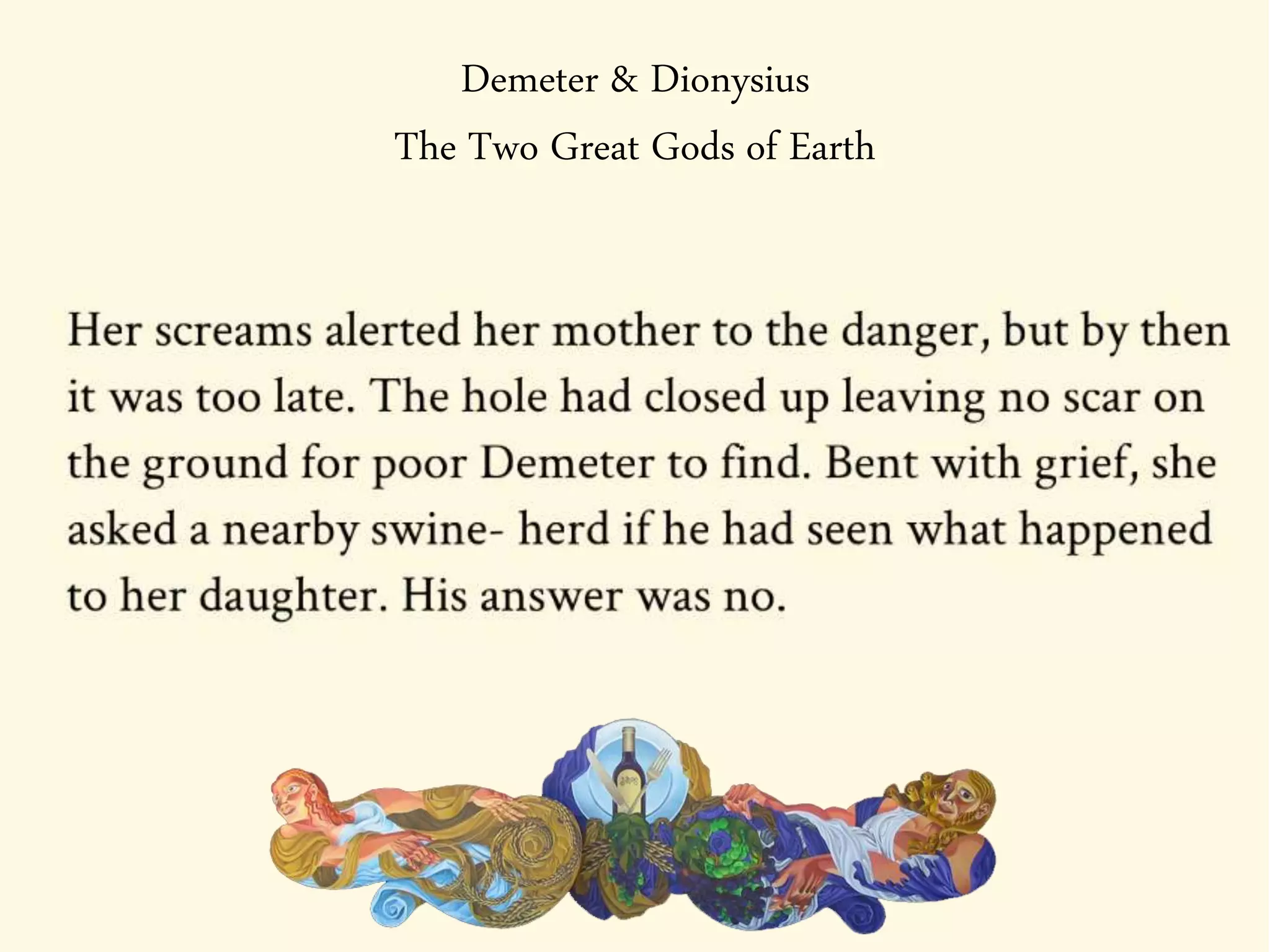 greek mythology: two great gods of earth | PPTX