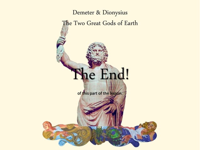 greek mythology: two great gods of earth | PPTX
