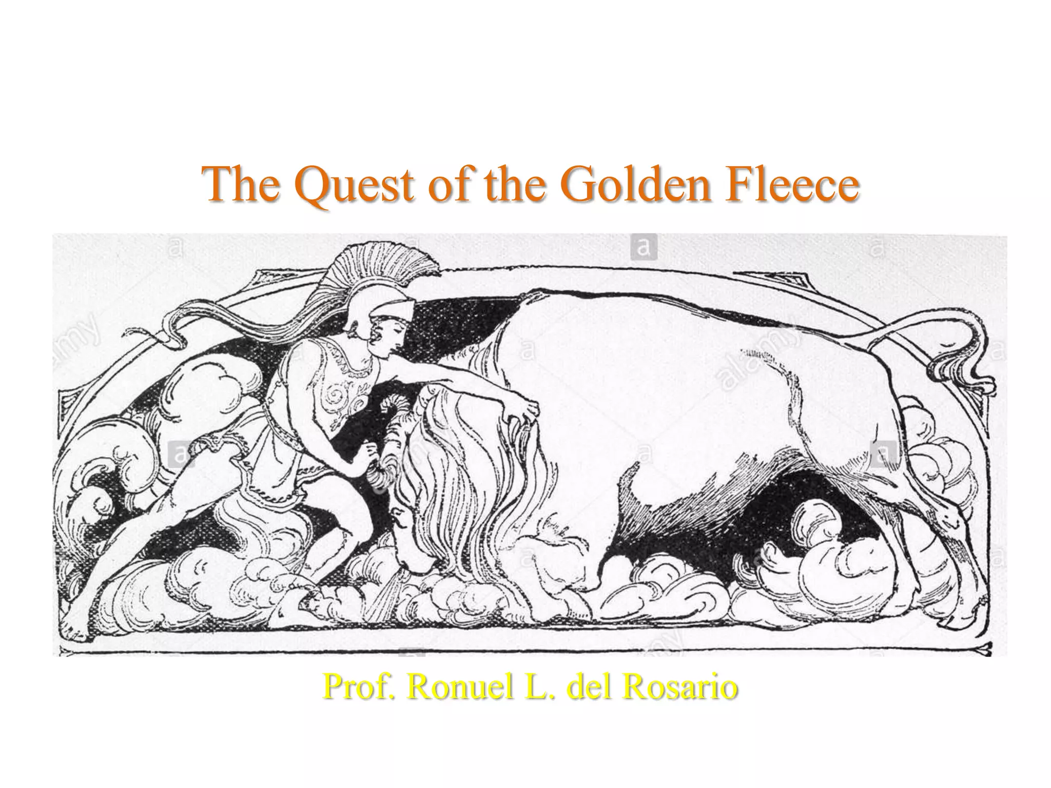 GREEK MYTHOLOGY : quest of golden fleece | PPTX