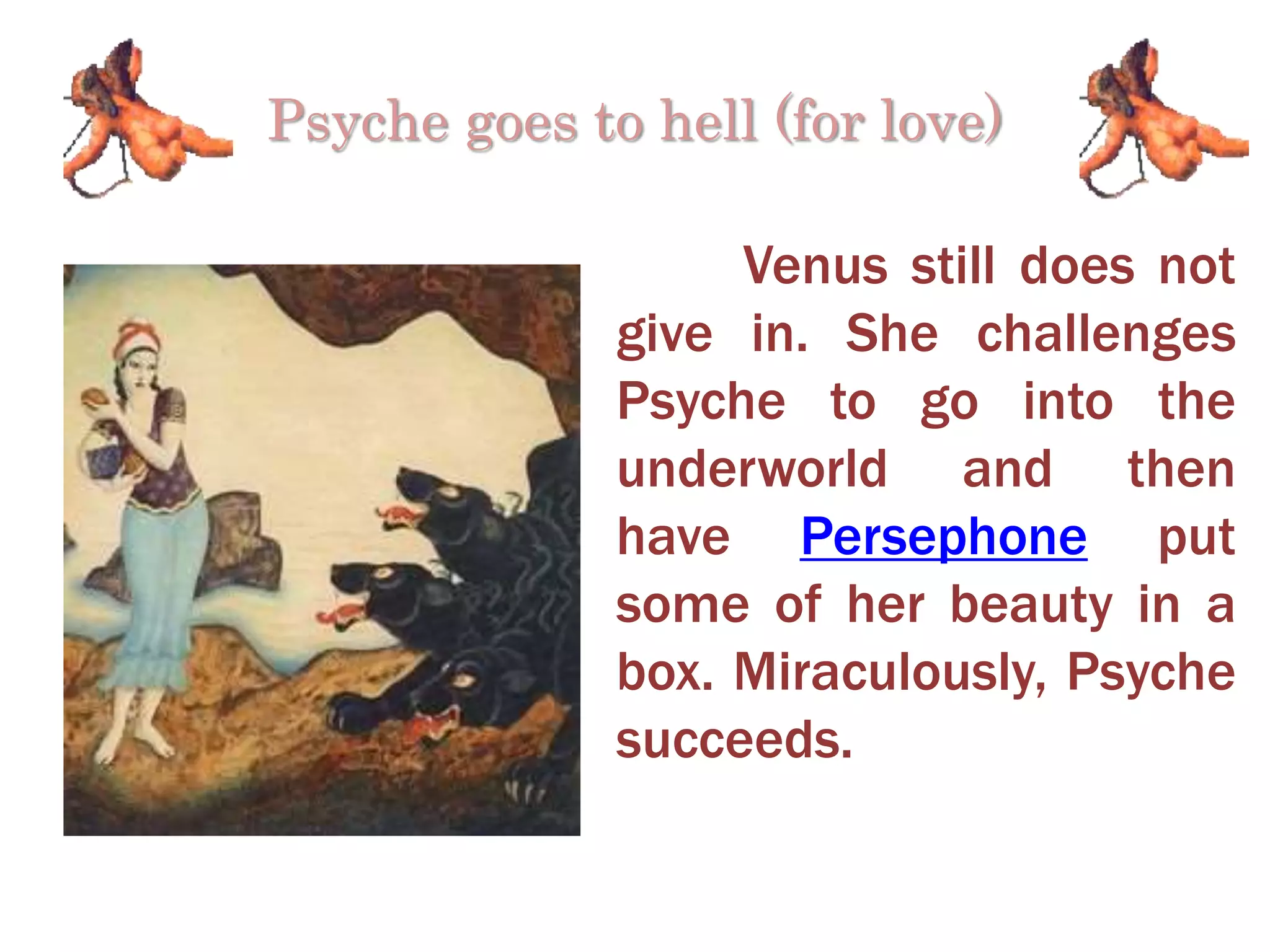 GREEK MYTHOLOGY cupid and psyche | PPTX