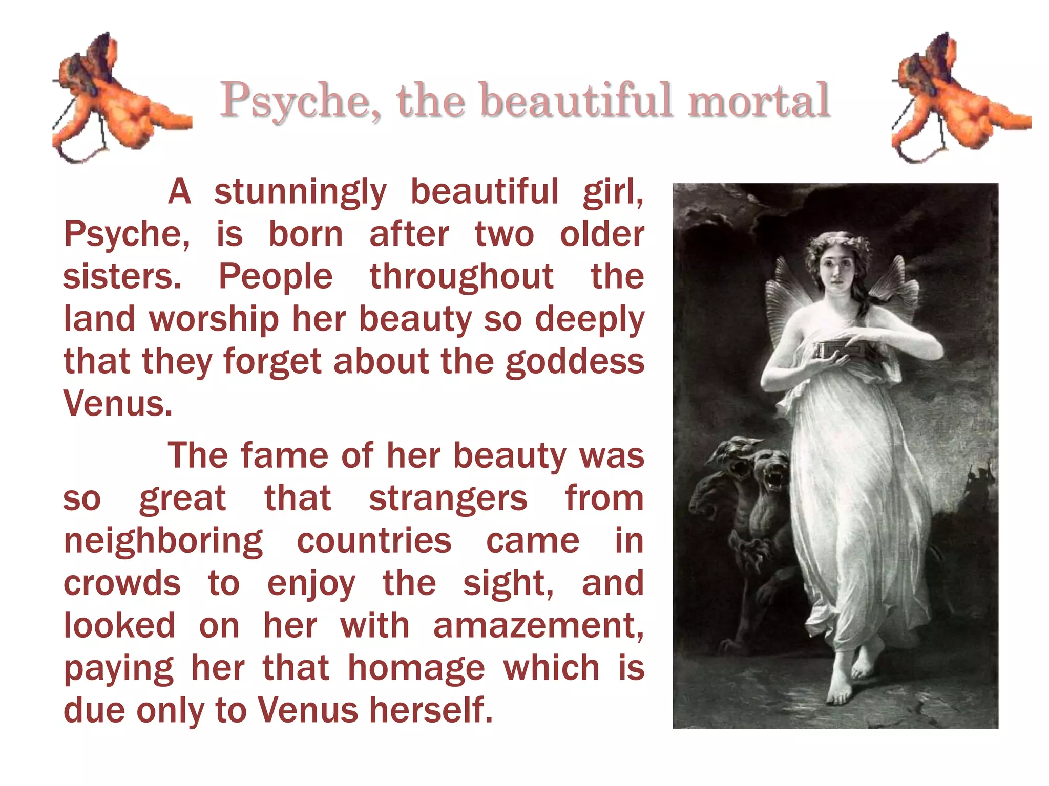 GREEK MYTHOLOGY cupid and psyche | PPTX
