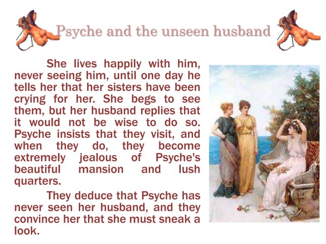 GREEK MYTHOLOGY cupid and psyche | PPTX