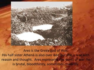 Mythology lesson 13 mars (ares) | PPT