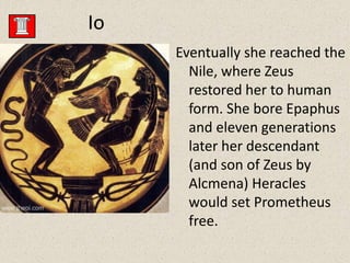 Mythology lesson 2 jupiter (zeus) | PPTX