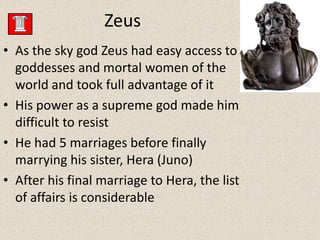 Mythology lesson 2 jupiter (zeus) | PPTX