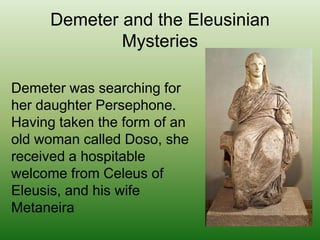 Mythology lesson 7 ceres (demeter) | PPTX | Christianity | Religion ...