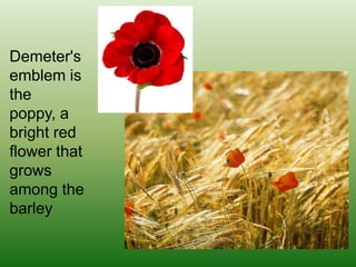 Mythology lesson 7 ceres (demeter) | PPTX | Christianity | Religion ...