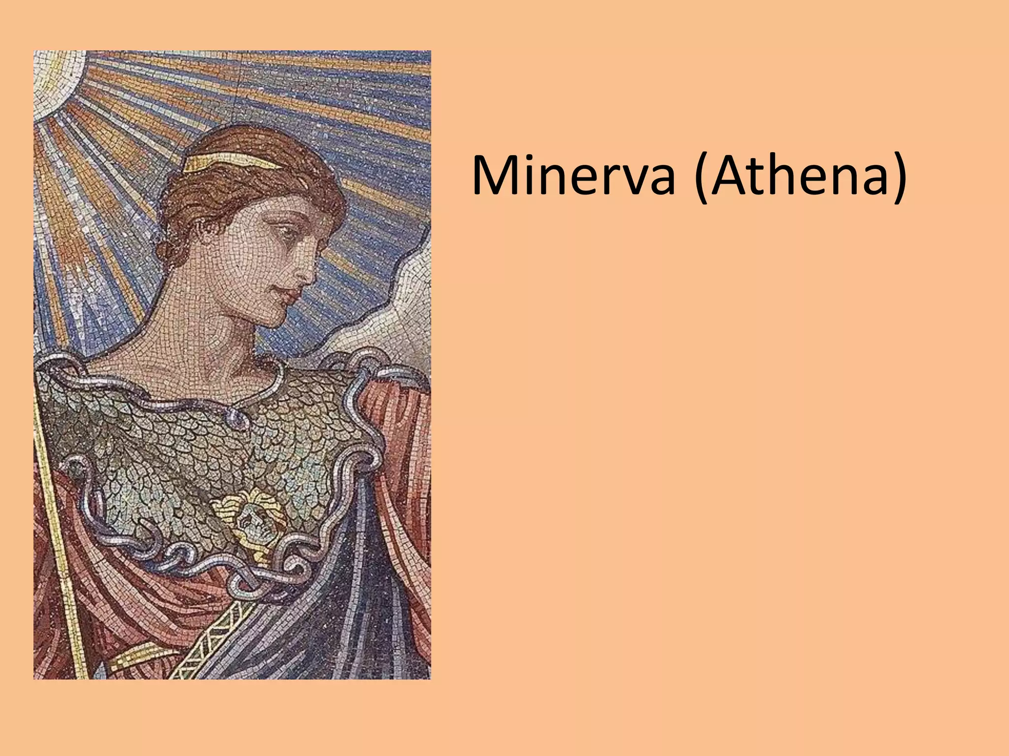 Mythology lesson 8 minerva (athena) | PPTX