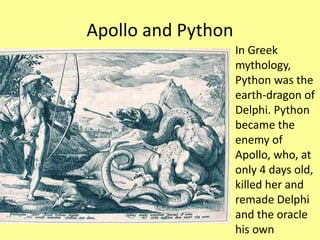 Mythology lesson 9 apollo | PPTX