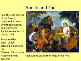 Mythology lesson 9 apollo | PPTX