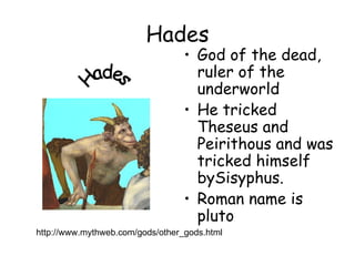 Student-Made Mythology Trading Cards | PPT