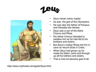 Student-Made Mythology Trading Cards | PPT