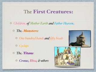 Mythology: How the World and Mankind were Created | KEY