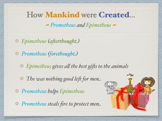 Mythology: How the World and Mankind were Created | KEY