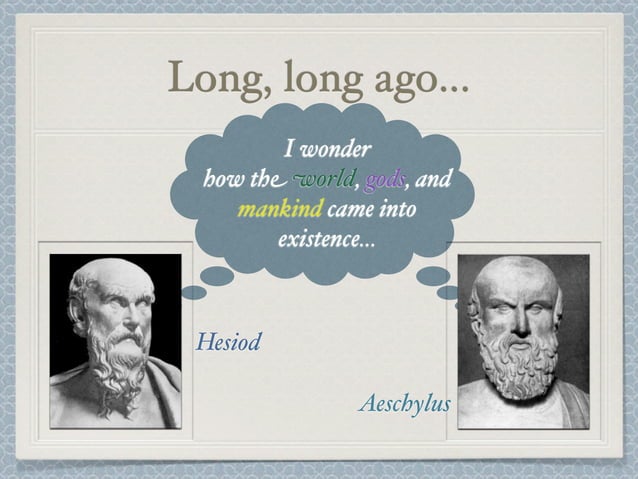 Mythology: How the World and Mankind were Created | KEY | Christianity ...