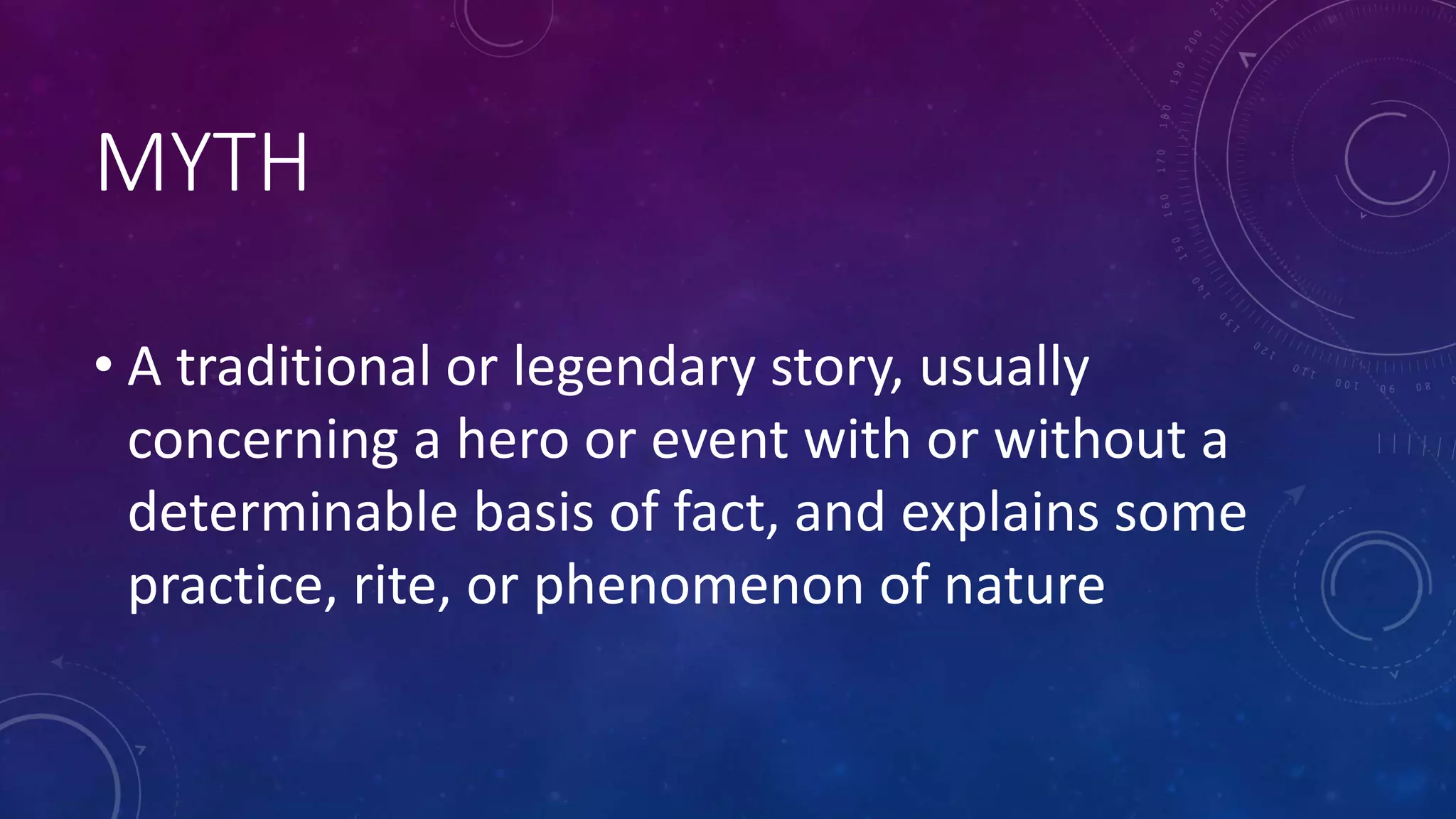 Mythology Vocabulary | PPTX | Religion & Spirituality