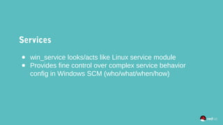 Myth or Truth? : Manage Windows like Linux with ansible | ODP