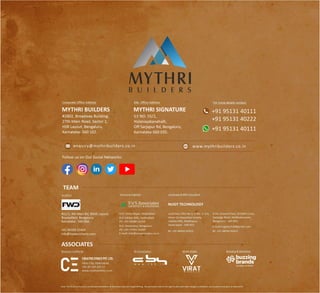 Mythri Builders - 2&3 BHK luxury apartments in Bangalore | Mythree ...