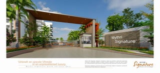 Mythri Builders - 2&3 BHK luxury apartments in Bangalore | Mythree ...
