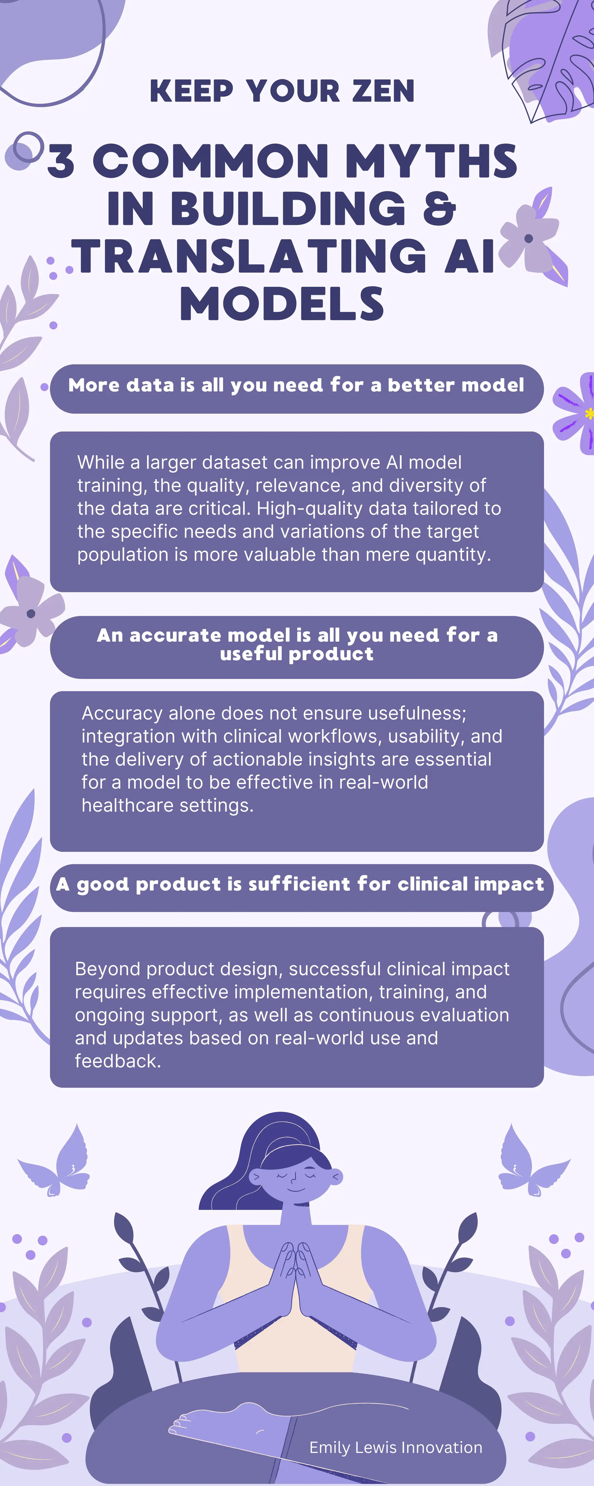 AI in Healthcare - myths in building and translating models | PDF