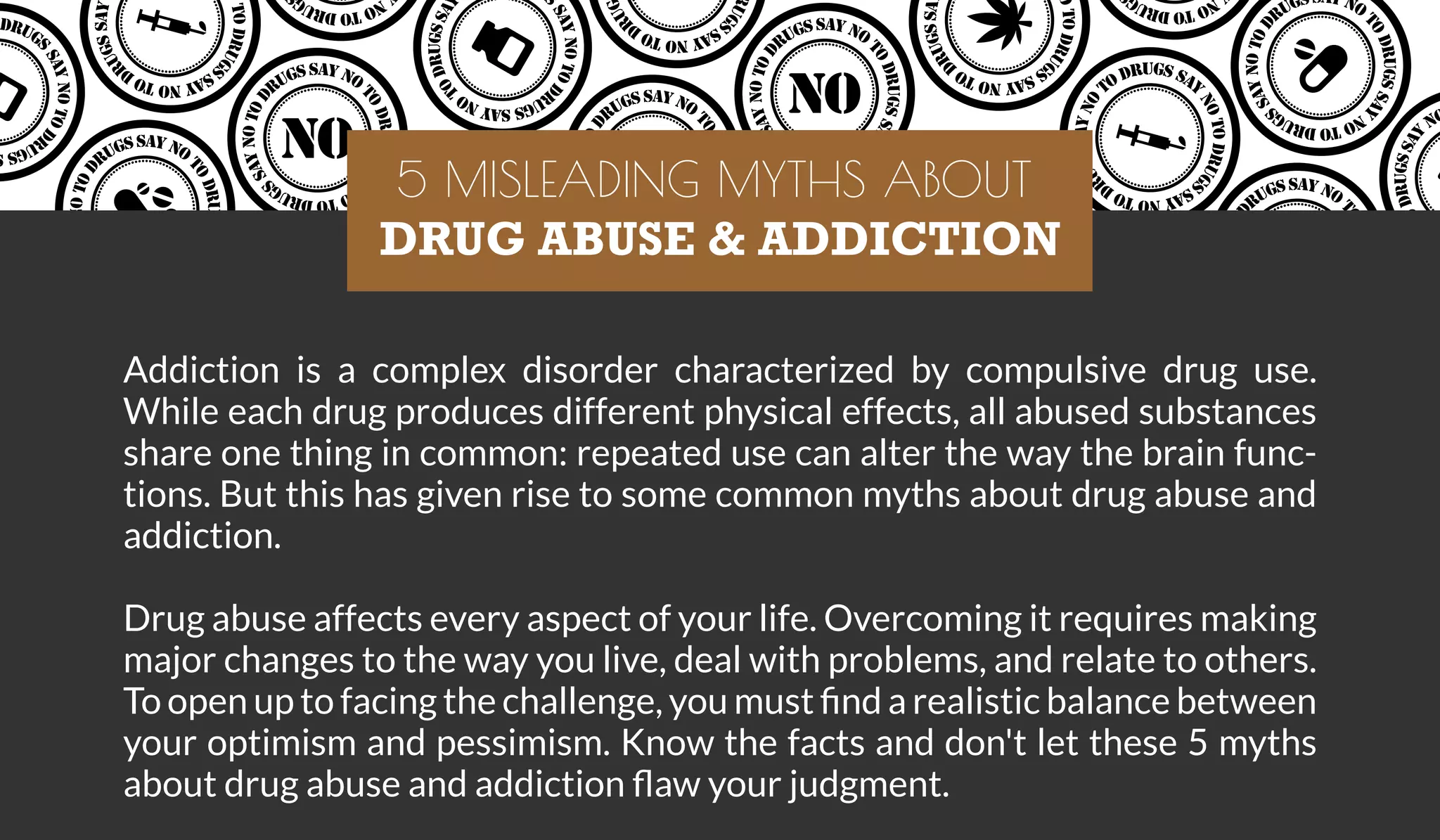 5 Misleading Myths About Drug Abuse & Addiction | PDF