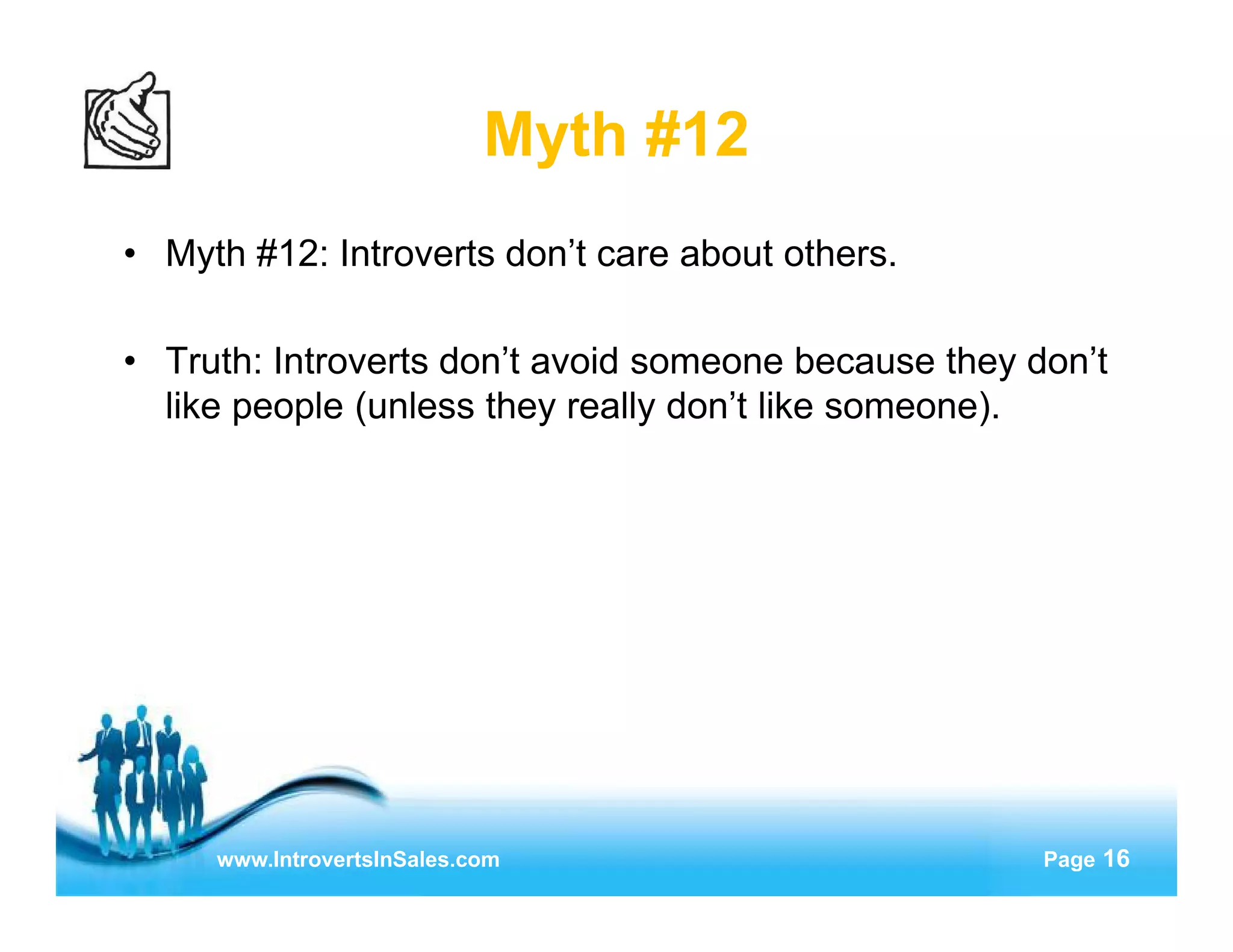 Myths and Truths About Introverts in Business | PPT