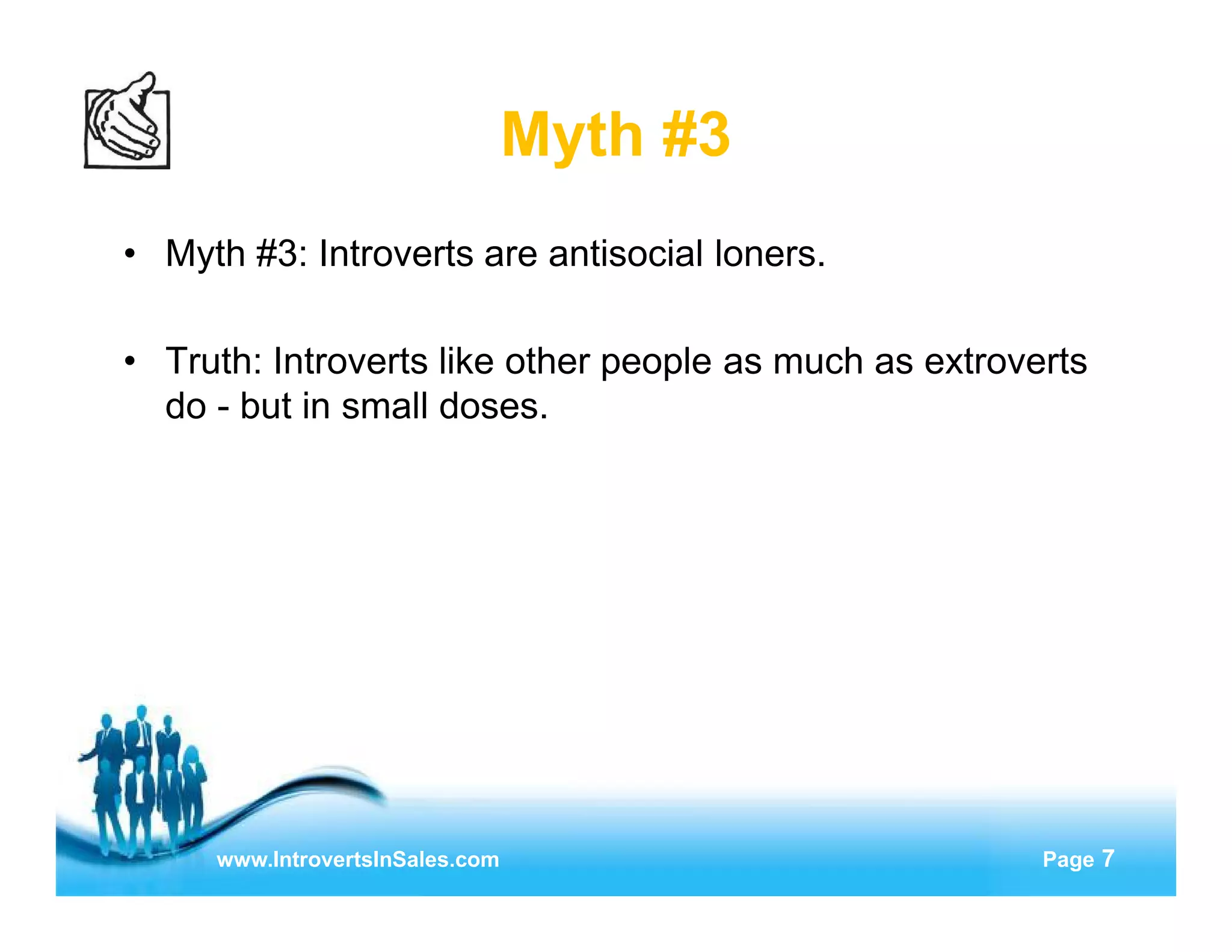 Myths and Truths About Introverts in Business | PPT