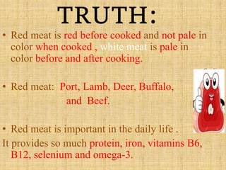 Myths about food and cancer | PPTX