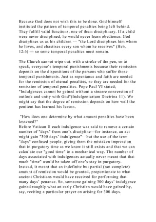 Myths about IndulgencesIndulgences. The very word stirs up more .docx