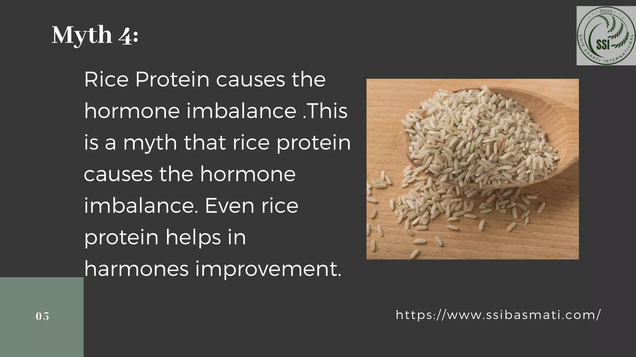 Myths about rice protein | PDF