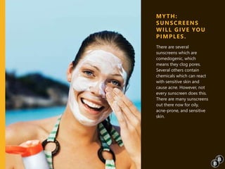Myths about sunscreens | PPT | Free Download