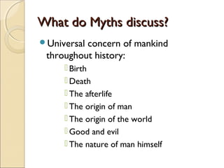 Myths and creation myths | PPT | Hinduism | Religion & Spirituality