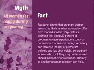 Pregnancy Myths and facts | PPTX
