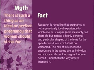 Pregnancy Myths and facts | PPTX