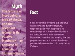 Pregnancy Myths and facts | PPTX