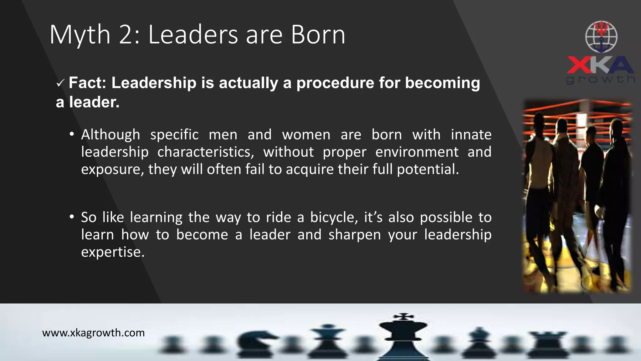 Myths and facts about leadership | PPTX