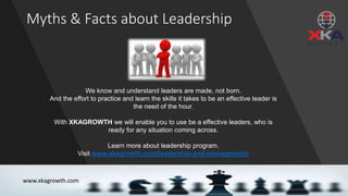 Myths and facts about leadership | PPTX | Education