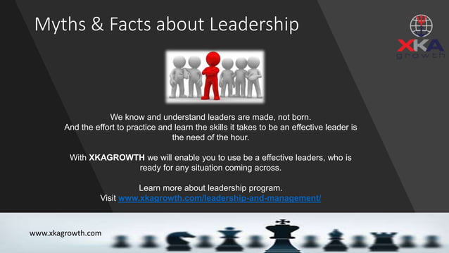 Myths and facts about leadership | PPT