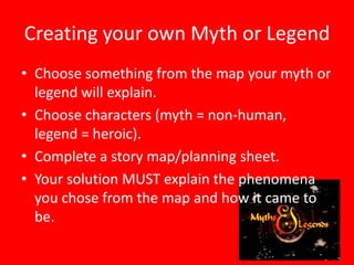 Myths and legends | PPTX