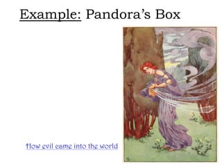 Myths and legends | PPTX