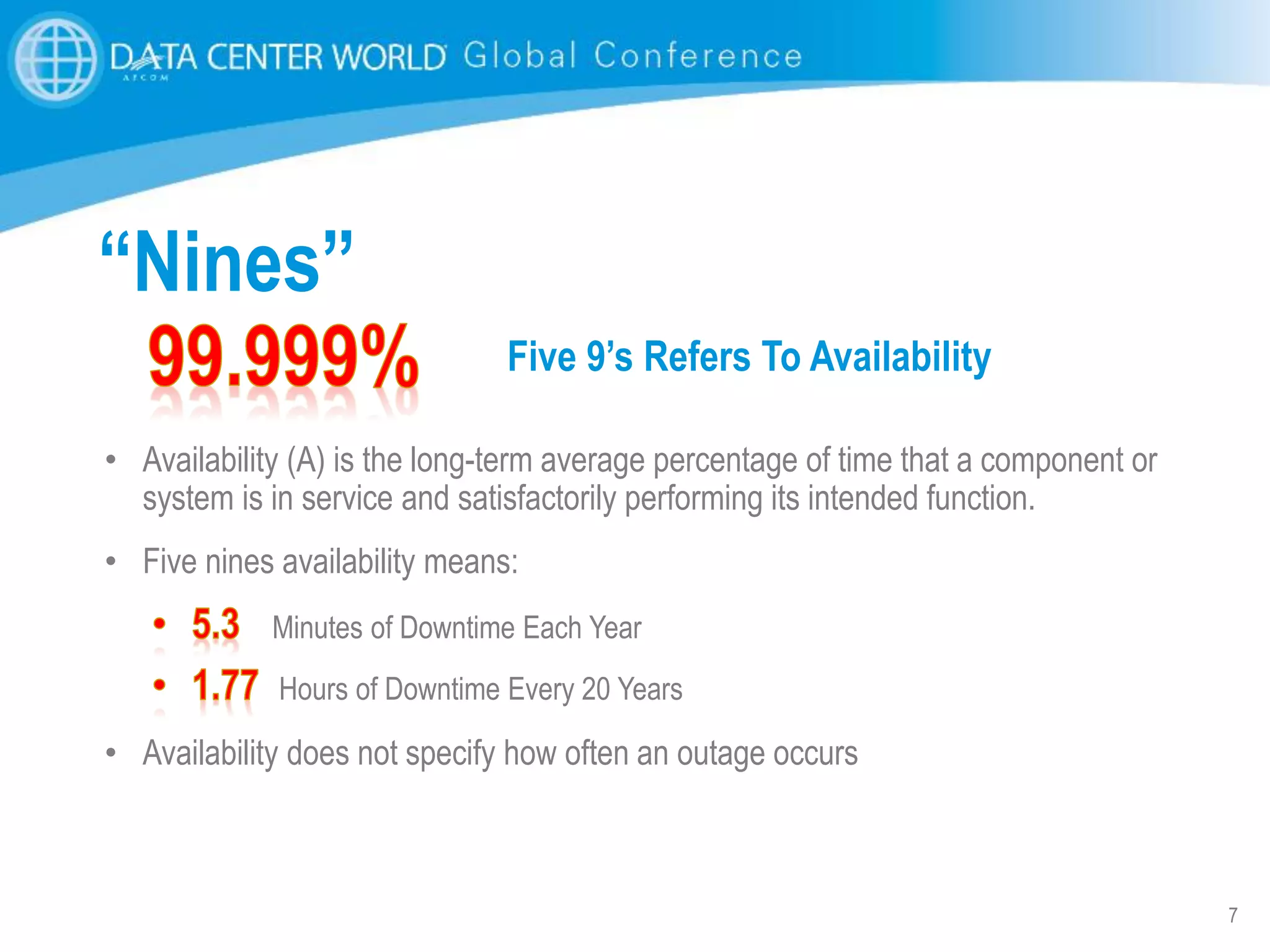 Myths and realities about designing high availability data centers | PDF